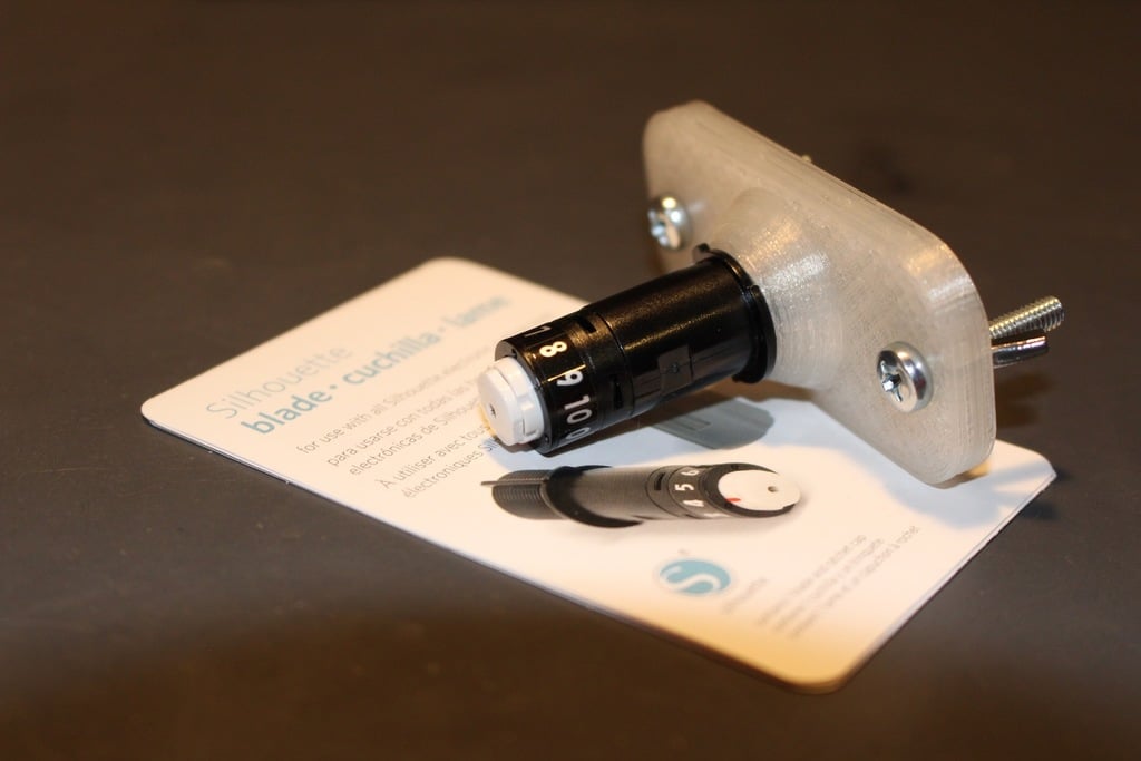 Vinyl plotter drag knife holder for wades extruder (mendel90) by Lucas ...