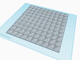 10in x 10in pyramids wall tile by D4Pick1eB0i | Download free STL model ...