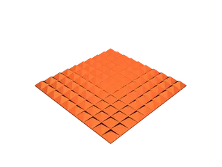 10in x 10in pyramids wall tile by D4Pick1eB0i | Download free STL model ...