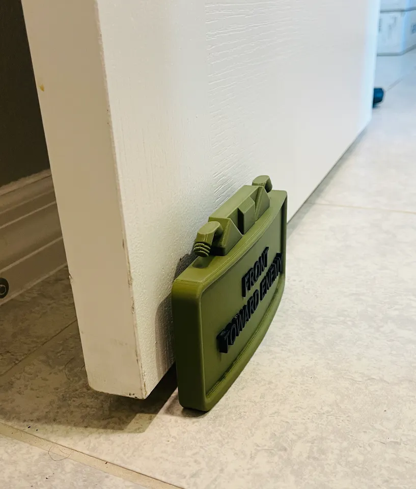 Claymore Door Stop by pwmodder1027 | Download free STL model ...