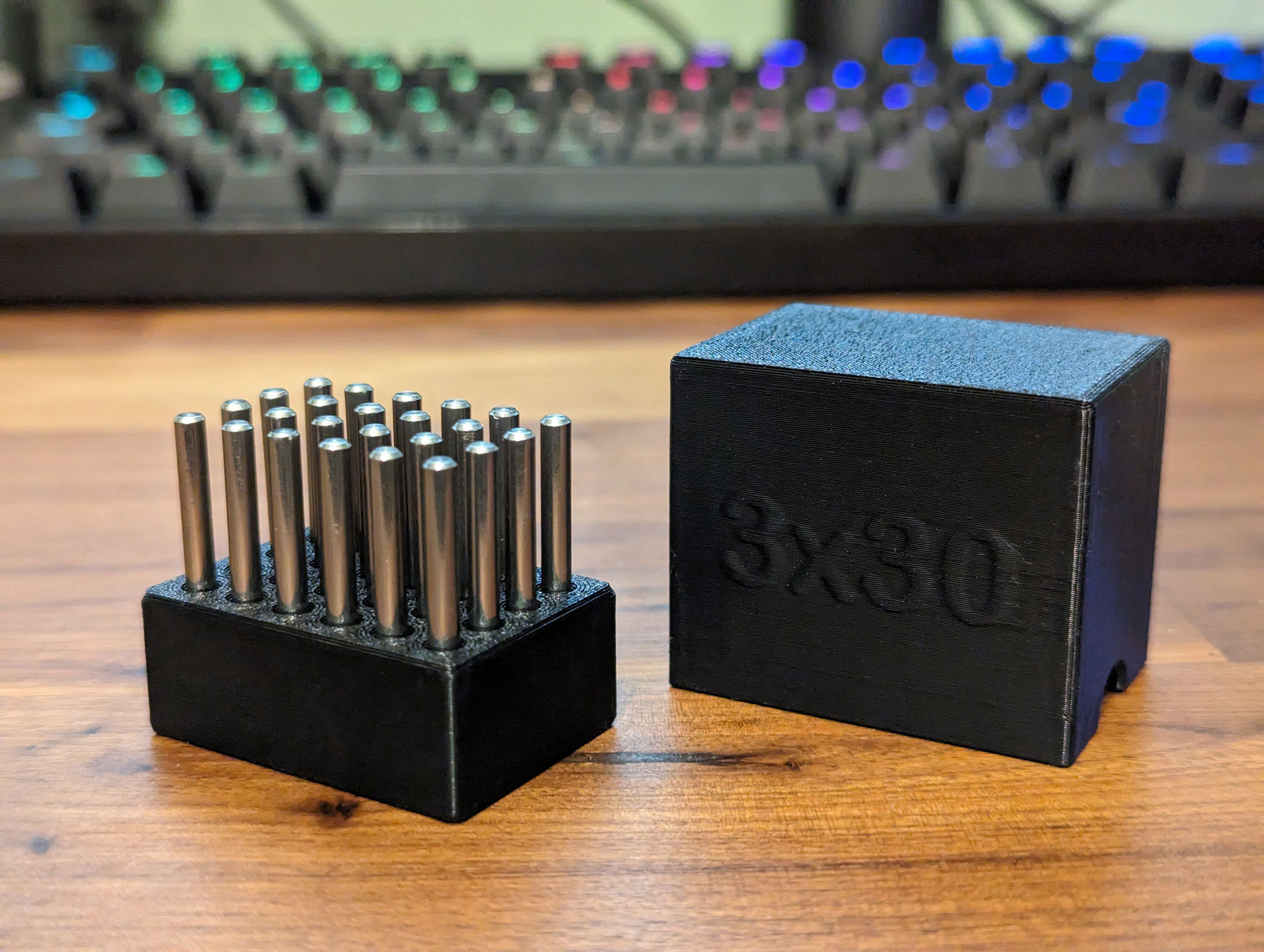 3x30mm Dowel Pin Holder by Kenny | Download free STL model | Printables.com