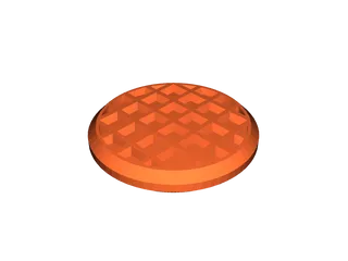 Small Waffle (100x100x15mm) by Jayfeather | Download free STL model ...