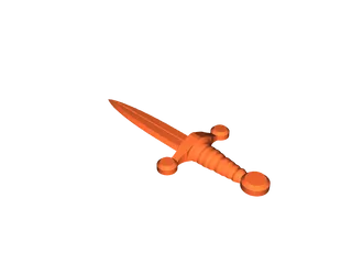 Clue Board Game Knife by eCHOMP | Download free STL model | Printables.com