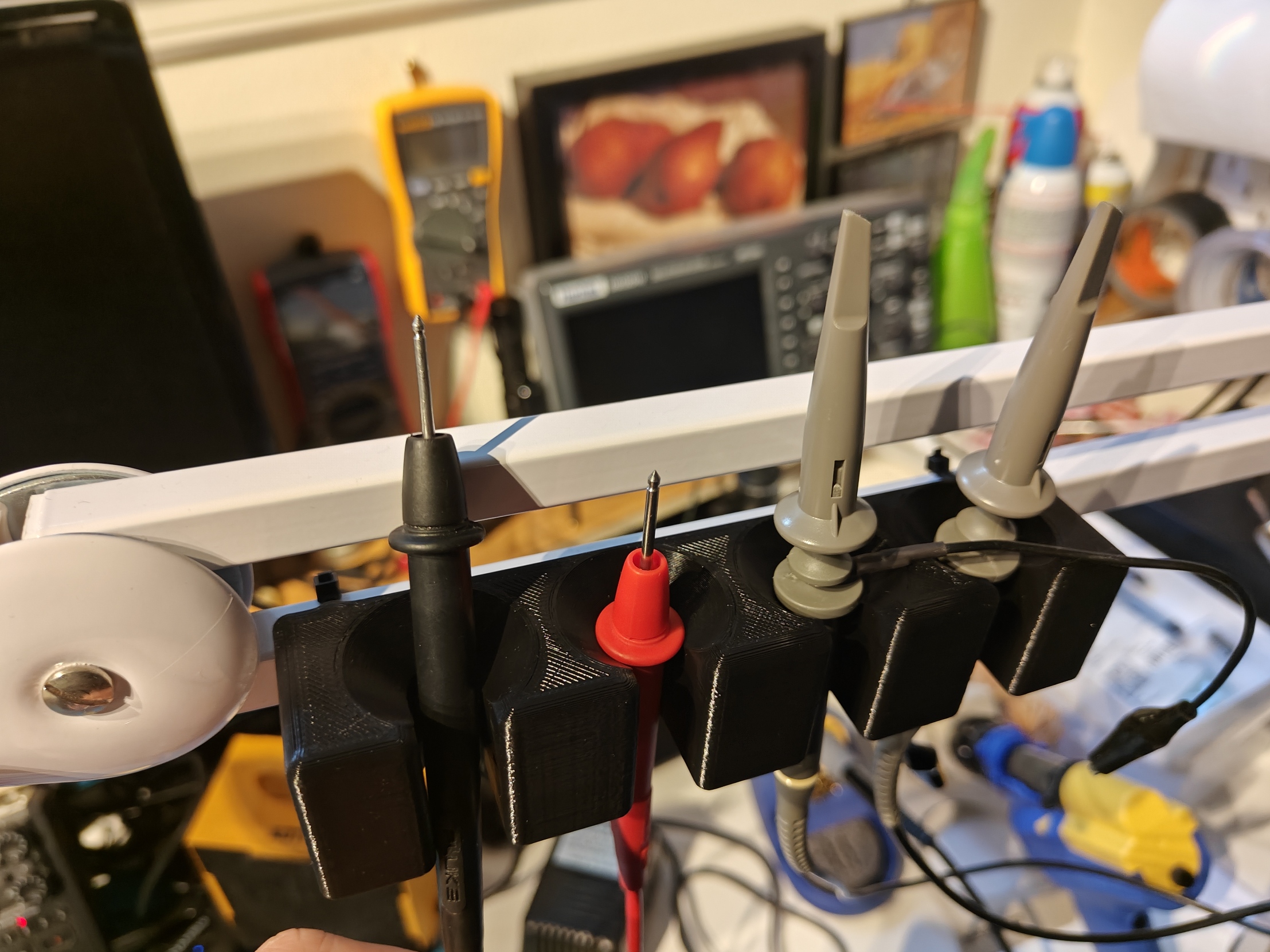 Probe holder by Bertrand Le Roy | Download free STL model | Printables.com