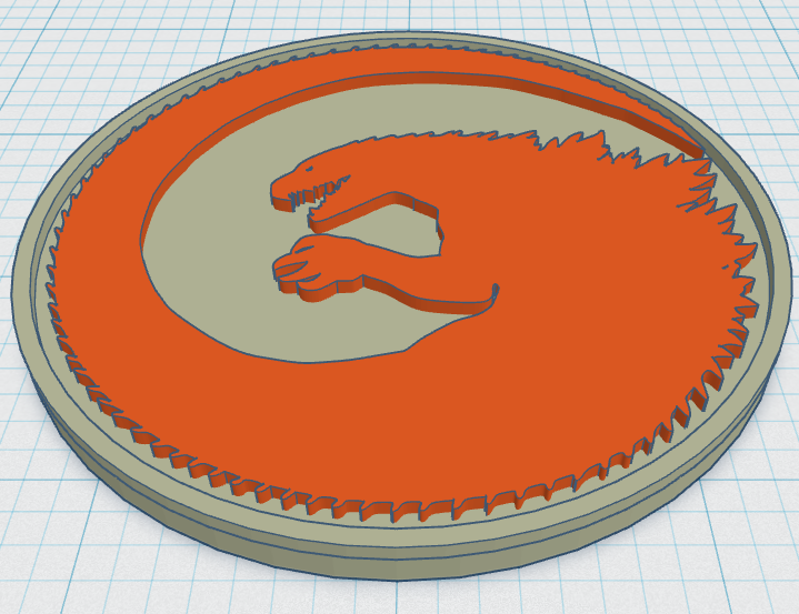 Godzilla Coaster 00 by Peter Ennist | Download free STL model ...