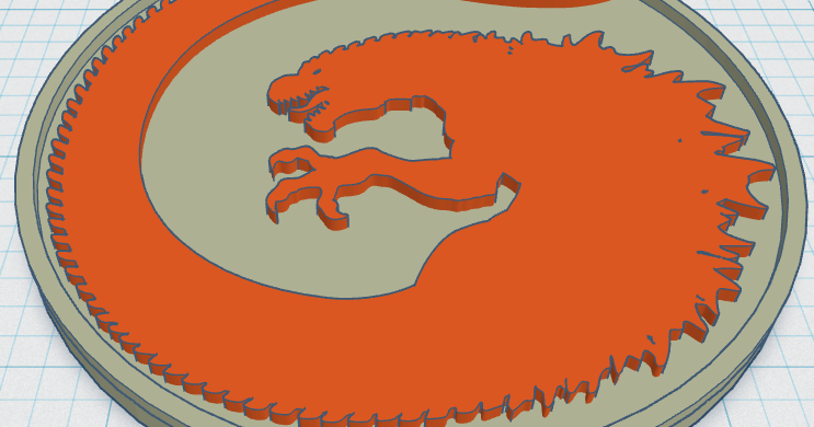 Godzilla Coaster 01 by Peter Ennist | Download free STL model ...