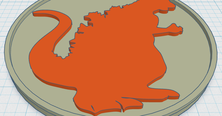 Godzilla Coaster 08 by Peter Ennist | Download free STL model ...