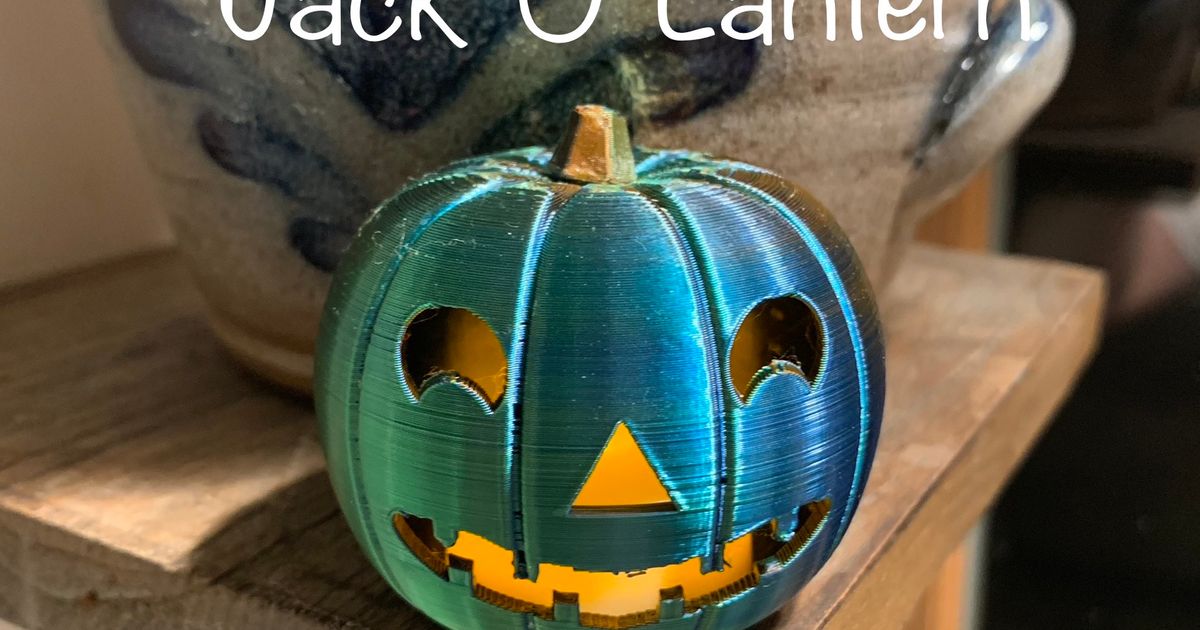 Customizable Jack-O-Lantern Pumpkin Tea Candle by Anthony Cerqua ...