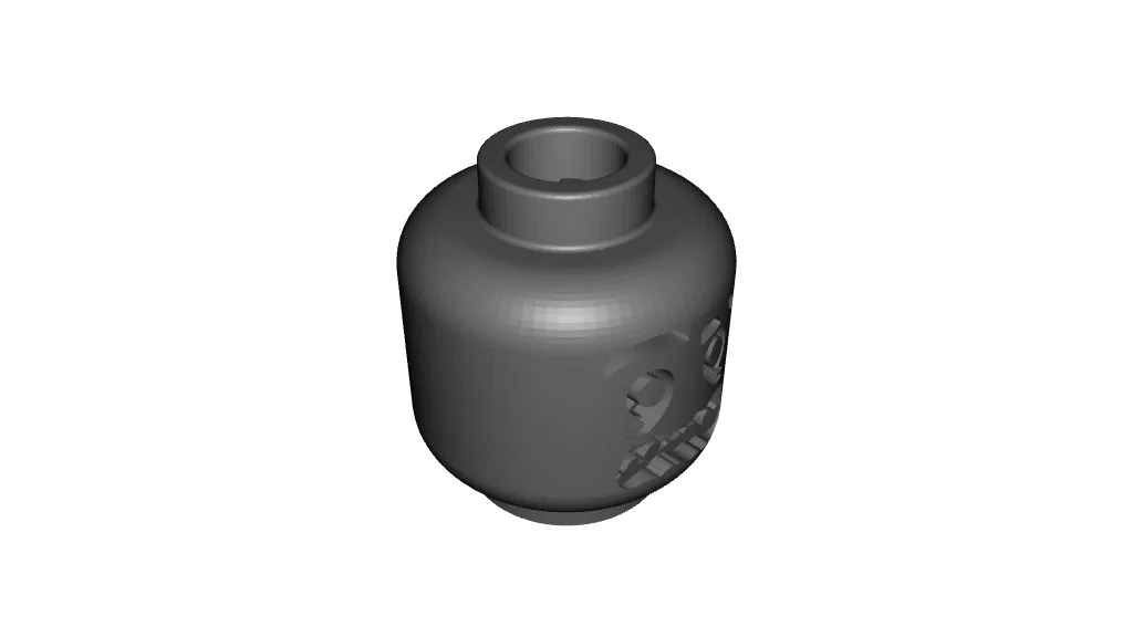 LEGO Zombie Head by Tyler Nielsen | Download free STL model ...