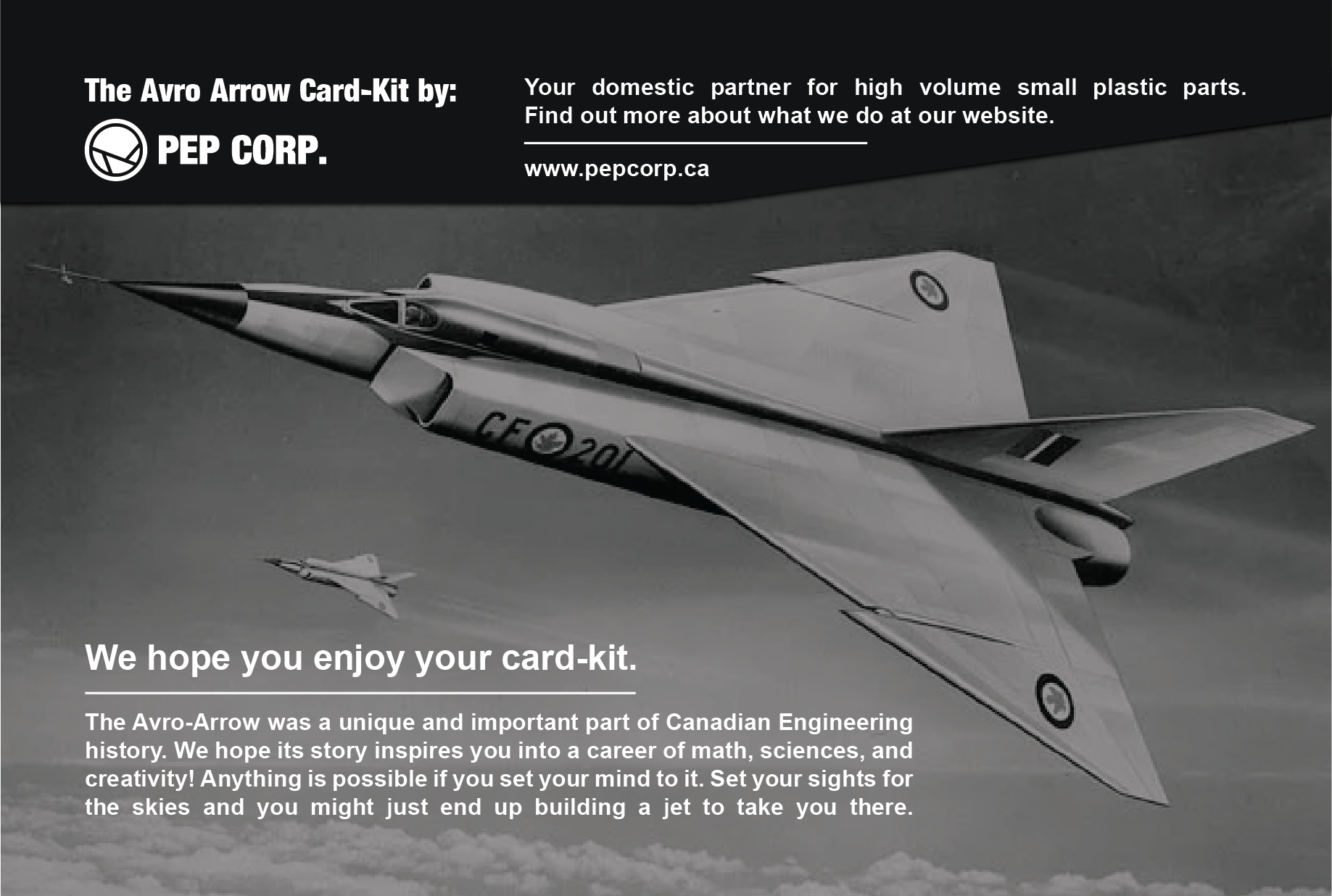 Avro Arrow Model Card Kit by Parker Drouillard | Download free STL ...