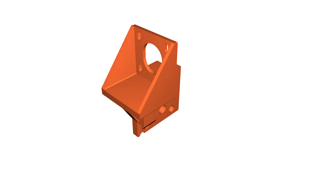 Ender 3 V2 Neo Direct Drive Mount Thang Compatible by K B | Download ...