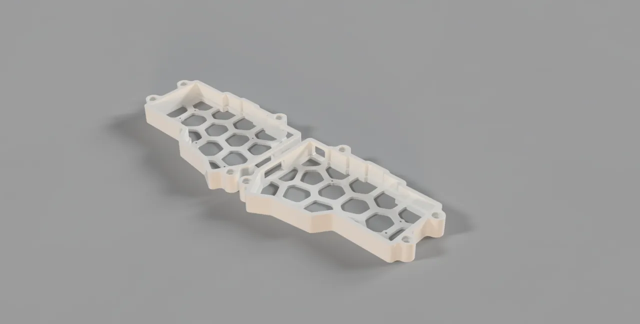 VOID Corne CRKBD Case - 6 Column (Typeractive, nice!views, nice!nanos ...