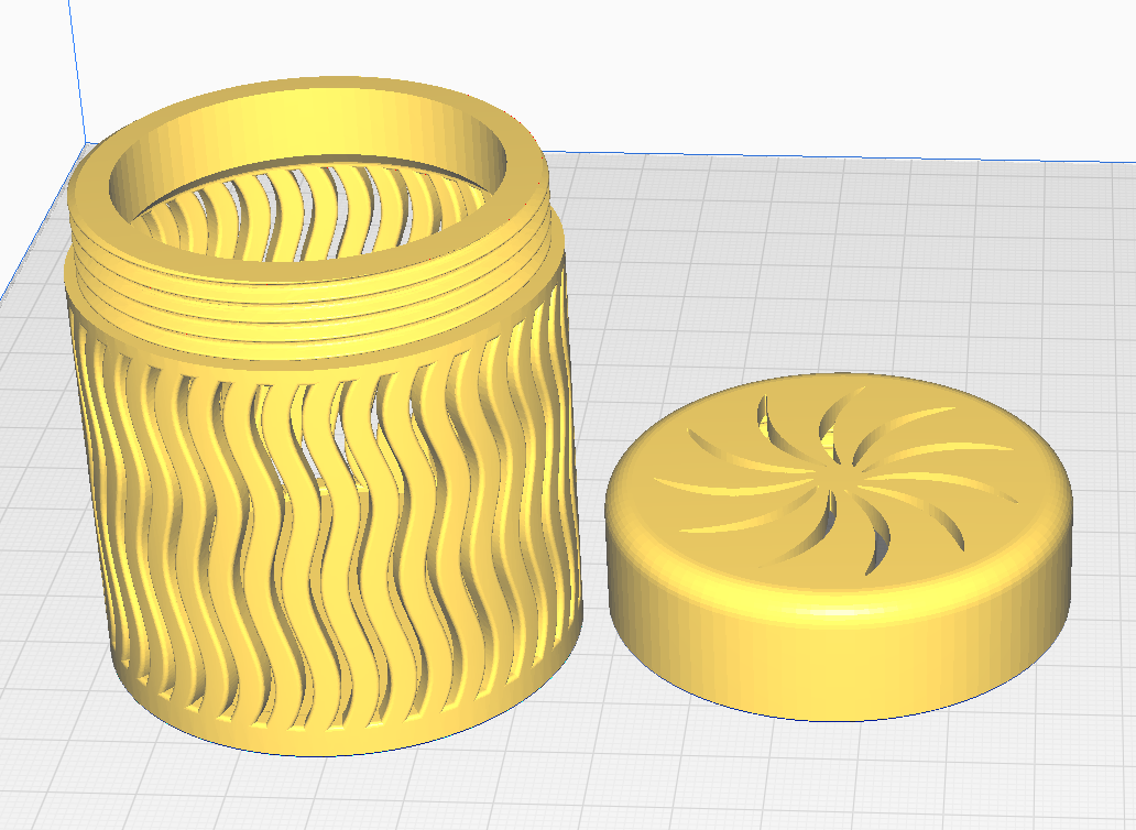 Silica gel container by Kleptocrat | Download free STL model ...