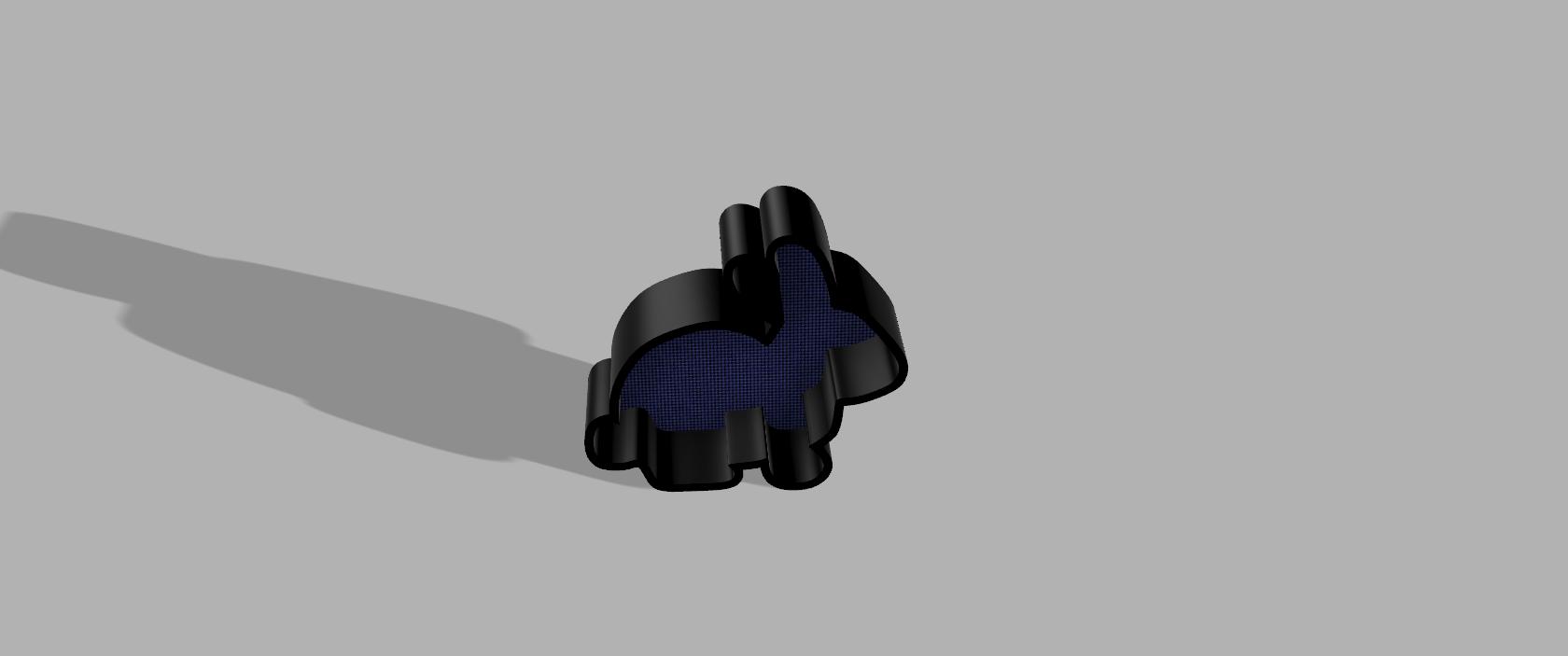Rabbit form a lexi for Easter by 3D TISK | Download free STL model ...