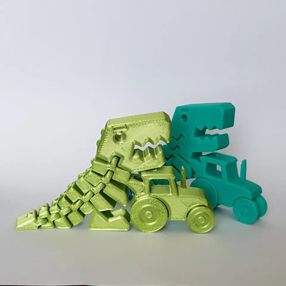 Flexi Rex Tractor by Lele88 | Download free STL model | Printables.com