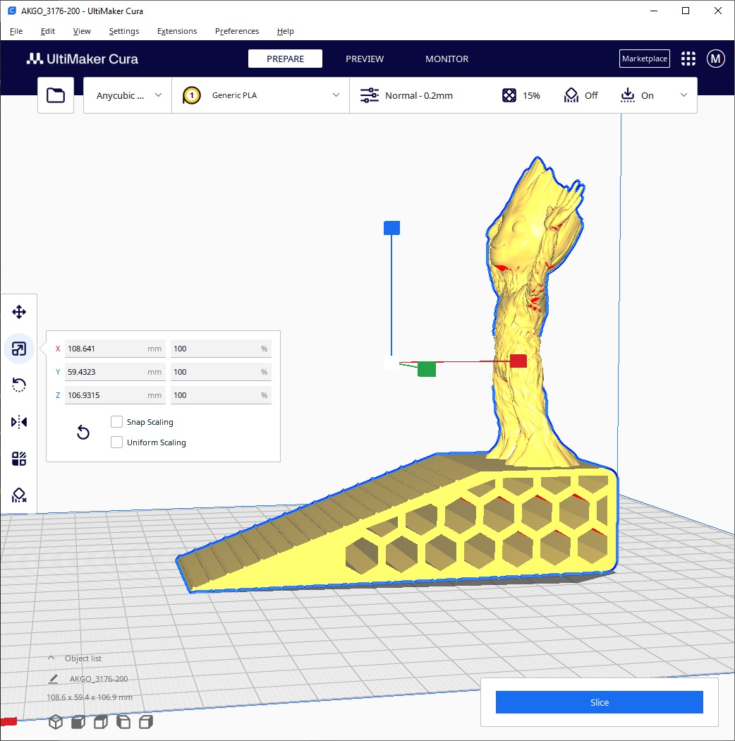 Groot door lock by Marekp | Download free STL model | Printables.com