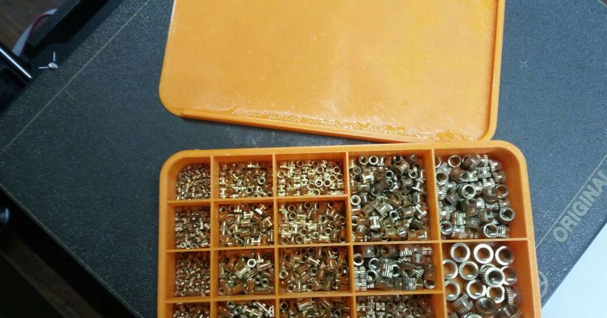 Box for knurled nuts by NicksonBG | Download free STL model ...