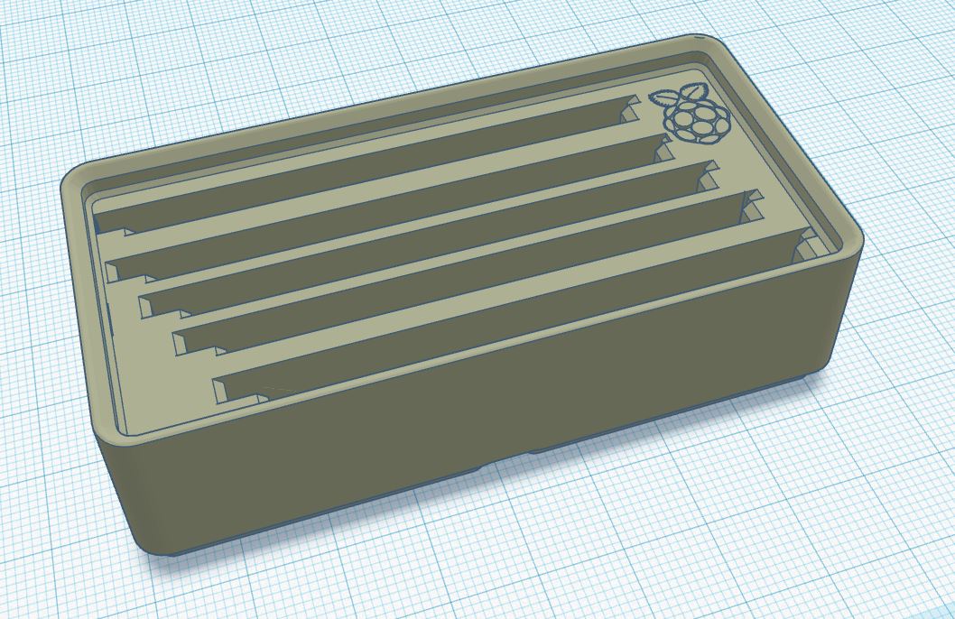 gridfinity 5 pi zero holder by SinJun | Download free STL model ...