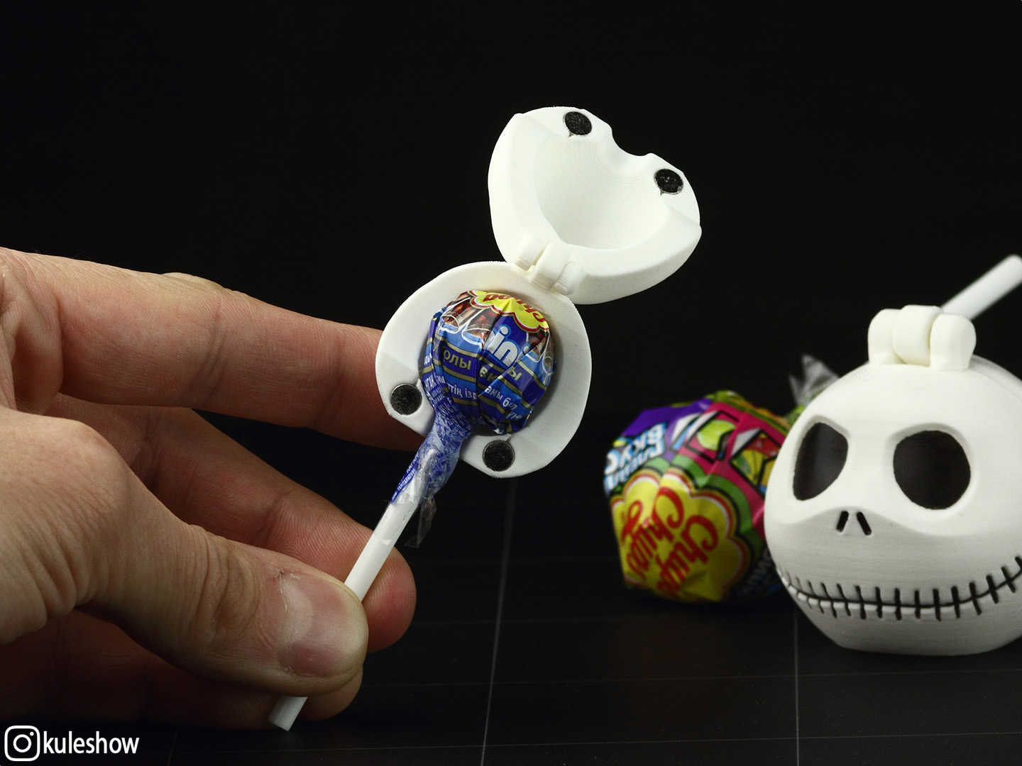 Chupa-Chups Holder Jack Skellington par bigovereasy | Téléchargez ...