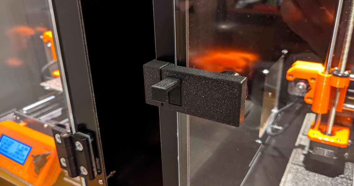 Easy Print PrintedSolid Enclosure Magnetic Latch by saabotage900 ...