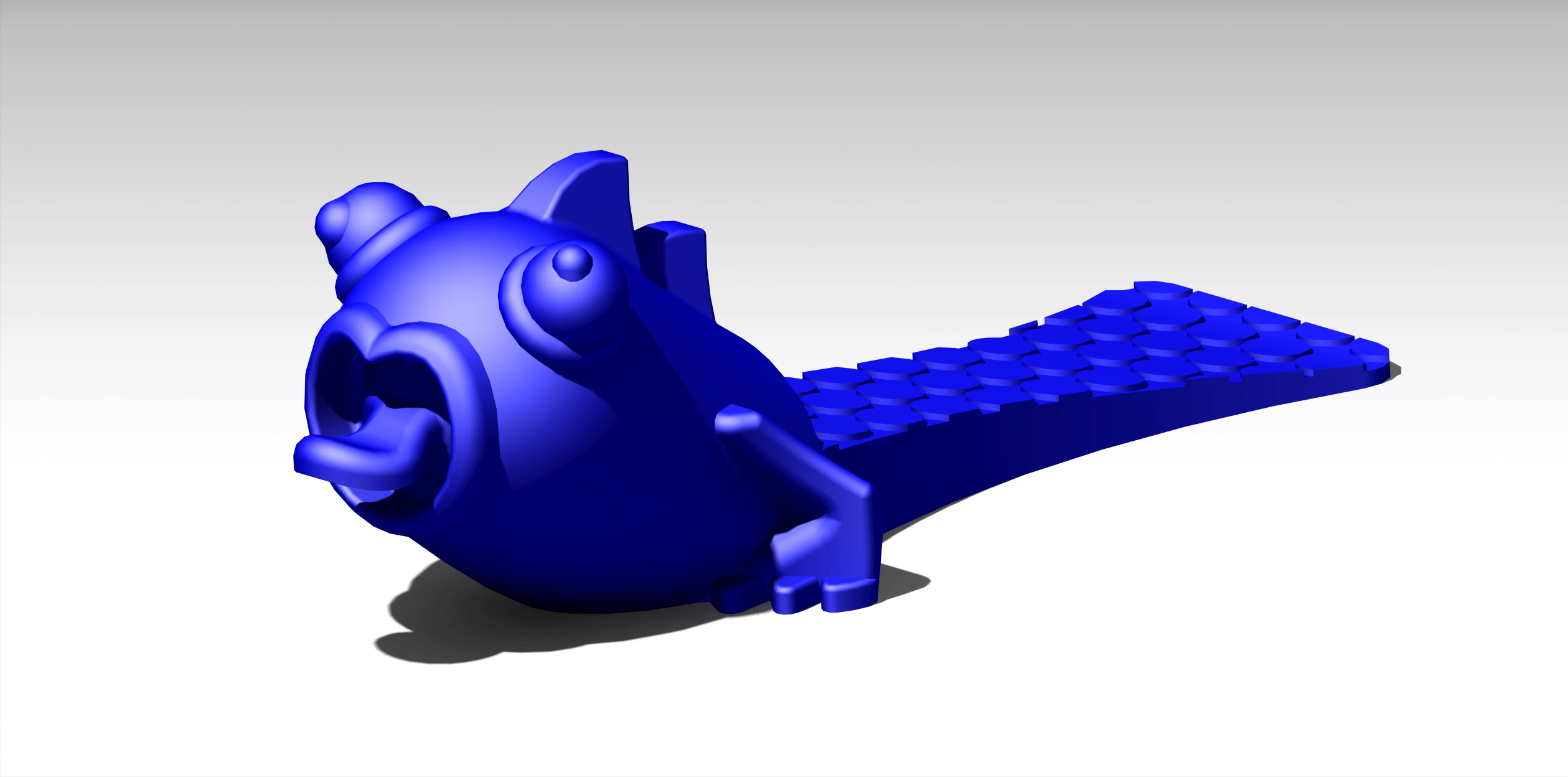 ferma porta fish by Frenko | Download free STL model | Printables.com