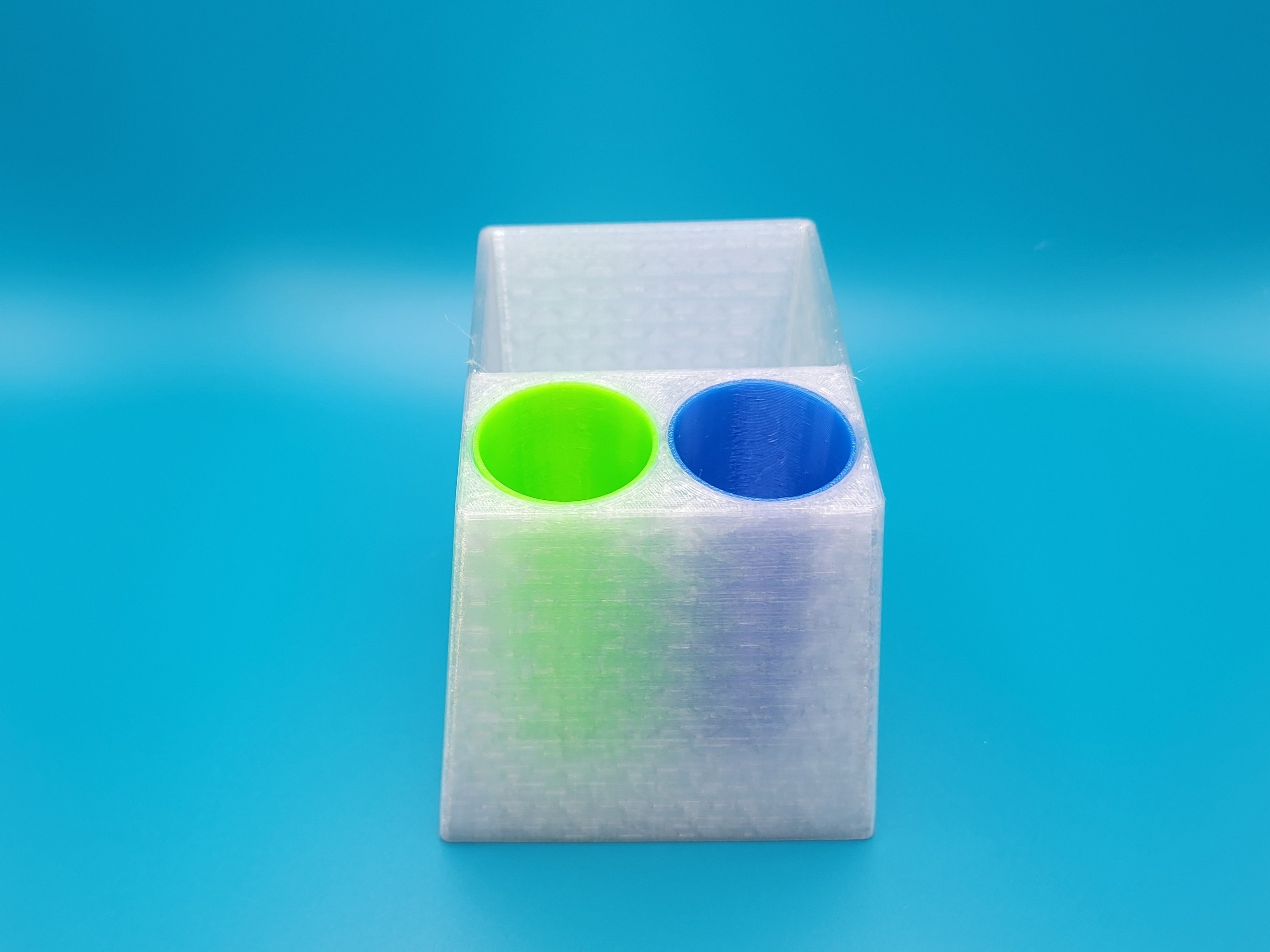 Double Toothbrush and Toothpaste Holder with Inserts and Drainage by ...