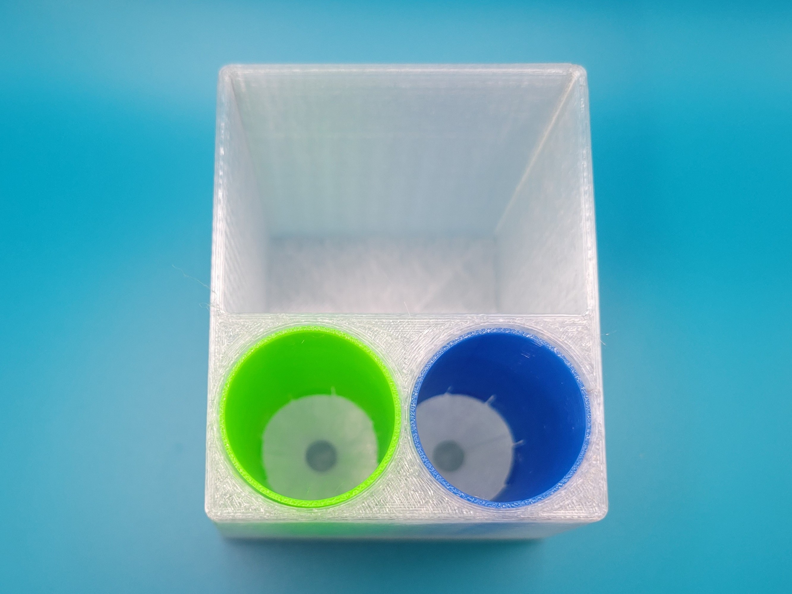 Double Toothbrush and Toothpaste Holder with Inserts and Drainage by ...