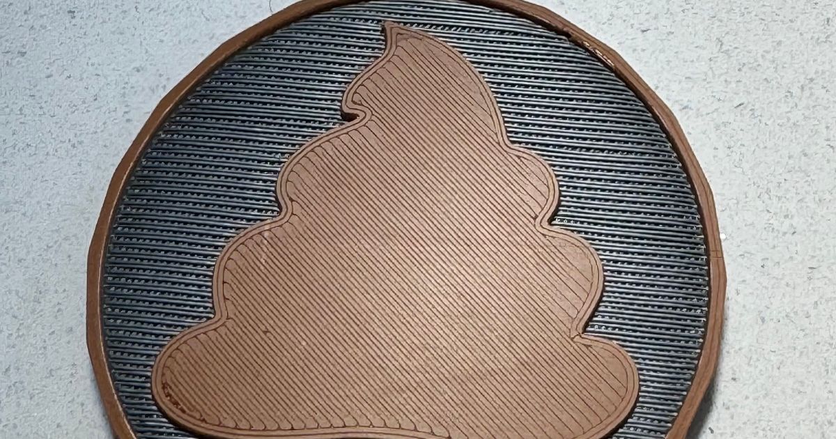"Eat Shit" Coin by TinkerWorm | Download free STL model | Printables.com