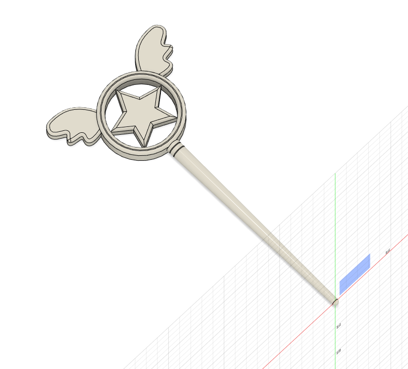 Magical Girl Staff by carol | Download free STL model | Printables.com