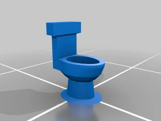 Toilet by logan everitt | Download free STL model | Printables.com