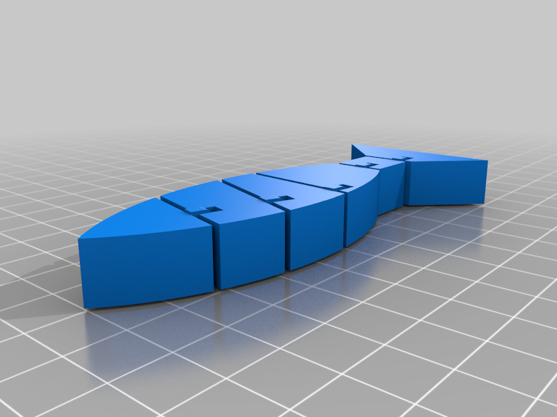 flexi fish by Makersmanifest | Download free STL model | Printables.com