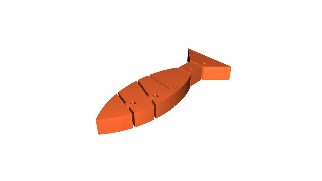 flexi fish by Makersmanifest | Download free STL model | Printables.com