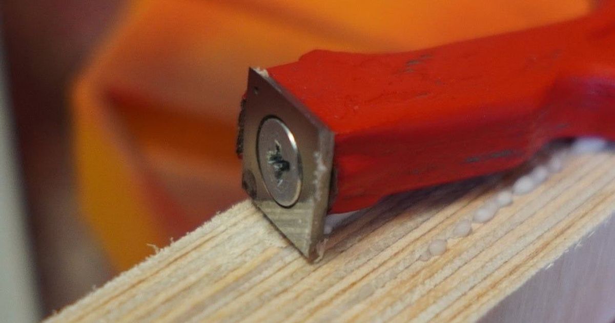 Carbide Insert Corner Glue Scraper by Alex | Download free STL model ...