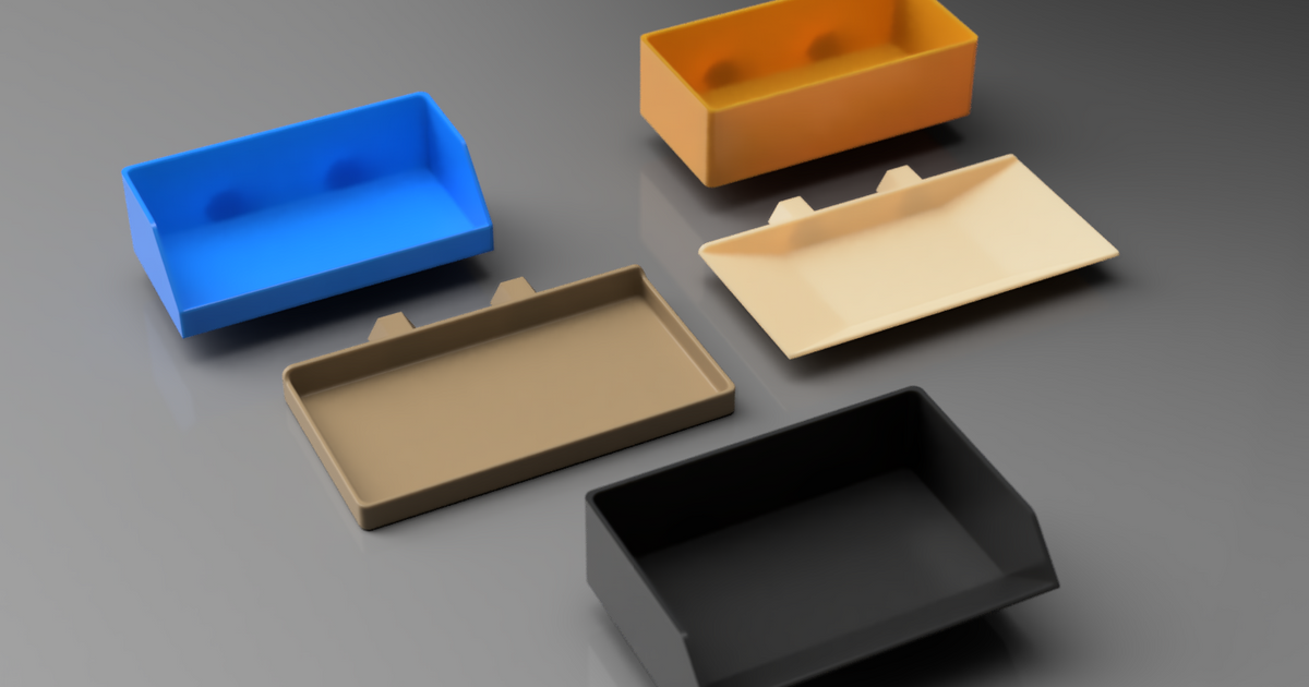 Set of various Shelves for HSW Honeycomb Wall by Warlogh | Download ...