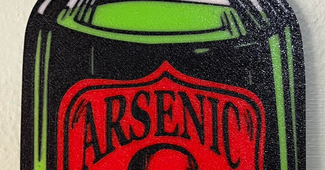 Monster Art Arsenic bottle by WagZ | Download free STL model ...