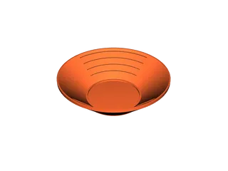 sturdy gold pan (No supports) by Ts3D | Download free STL model ...
