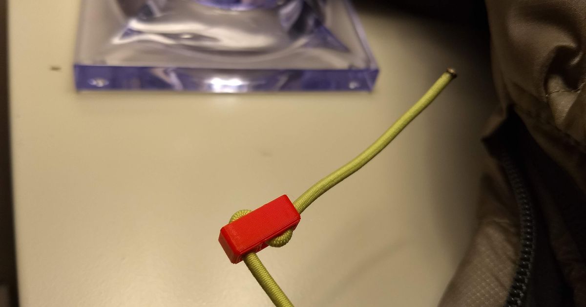 Micro Line and Elastic Lock by MostlyBikeStuff | Download free STL ...