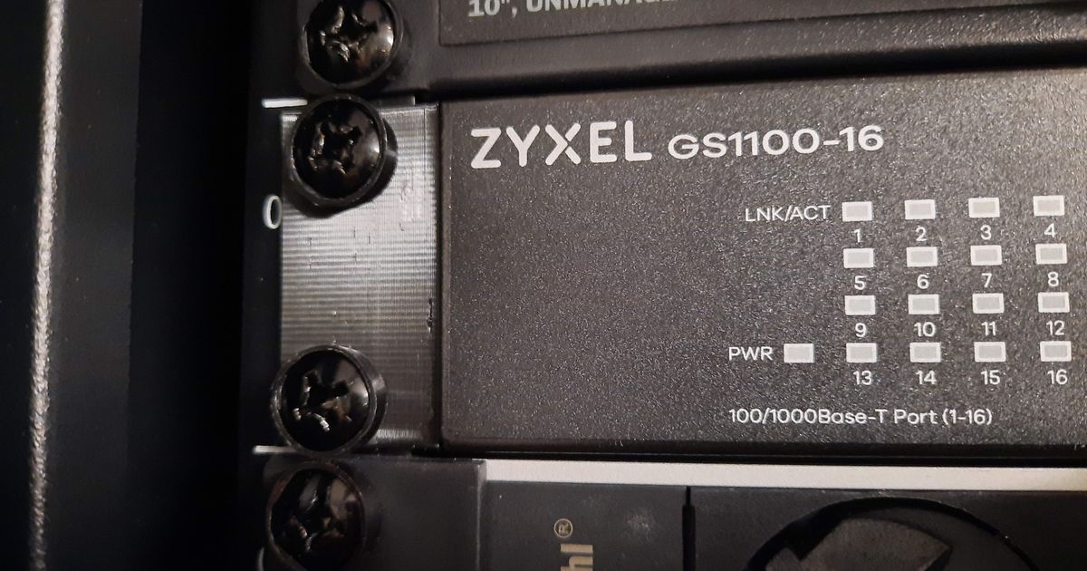 Zyxel GS1100-16 V3 by Neukirchener | Download free STL model ...