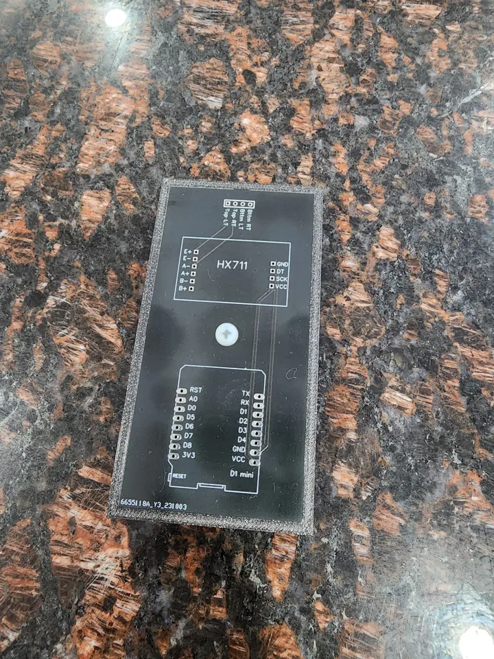 HX711 and Load Cell based Weight Scale and Sensor PCB and Case by ...