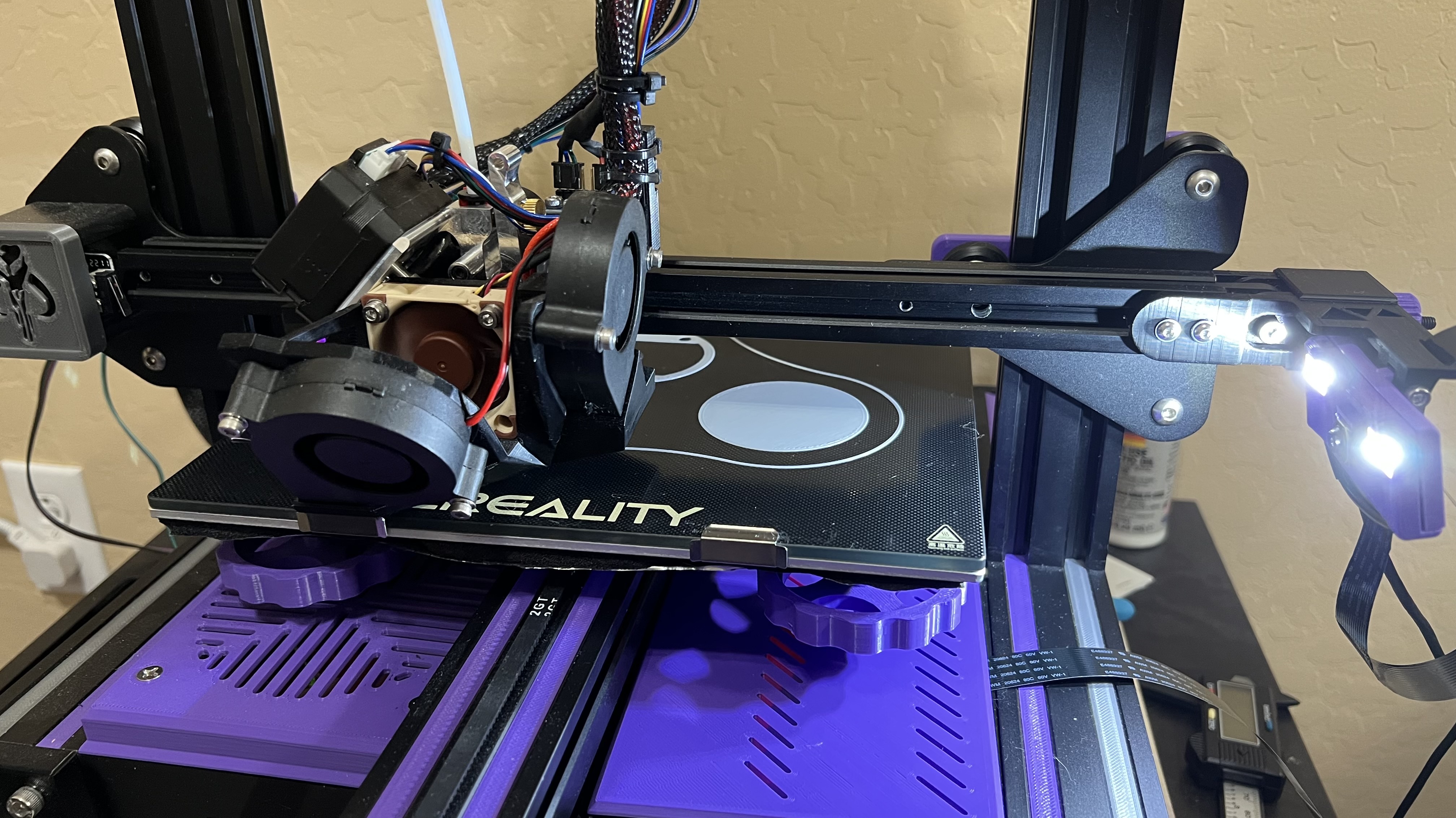 Pi Camera Mount with Dual Keychain LED Support by dressyspider ...