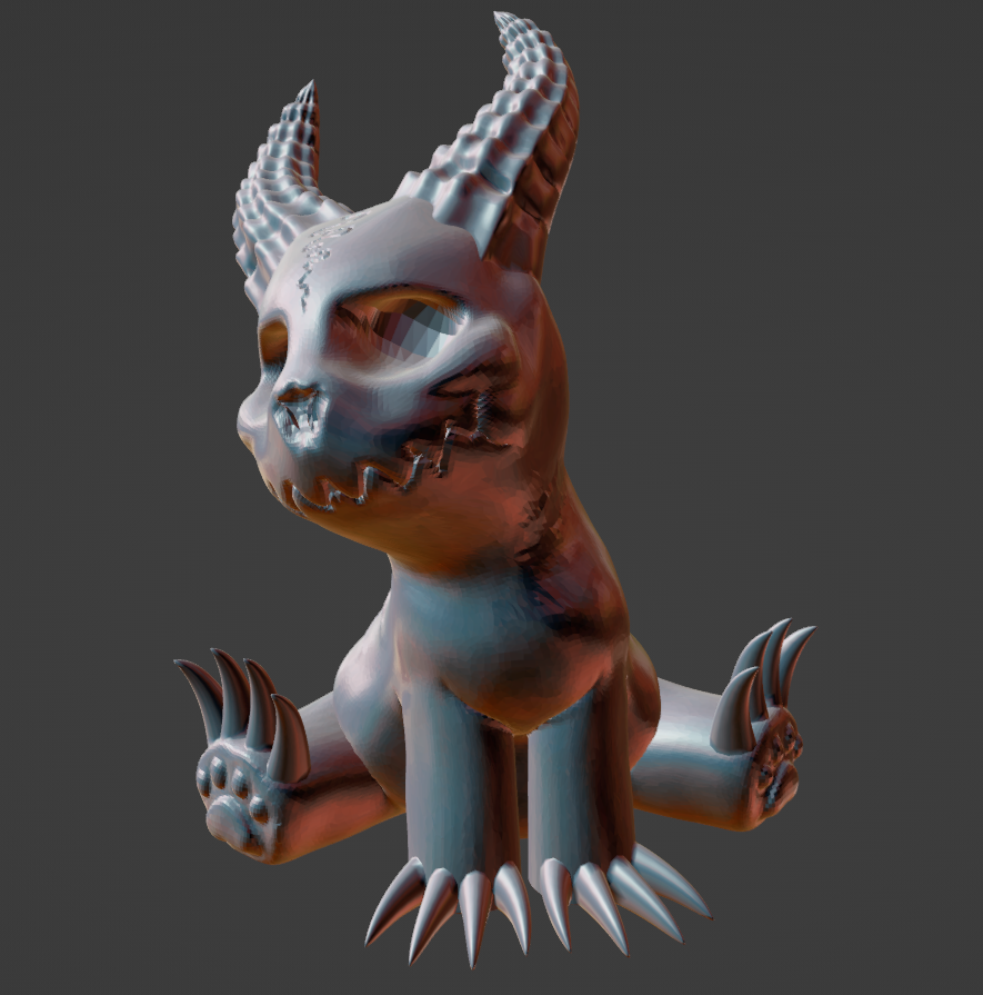 Creepy Supportless Hellhound - Halloween 2023 by Macroglossum ...