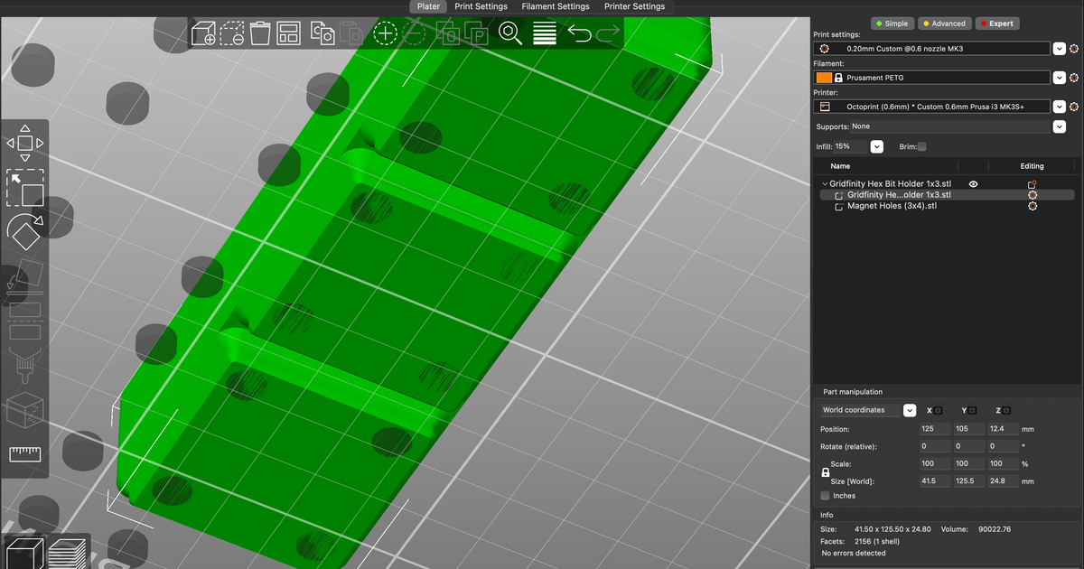 Gridfinity Magnet Hole Generator by Aaron | Download free STL model ...