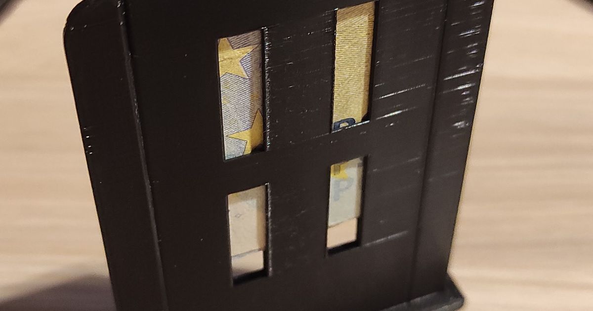 Cardholder Wallet Lock by Raxuk | Download free STL model | Printables.com