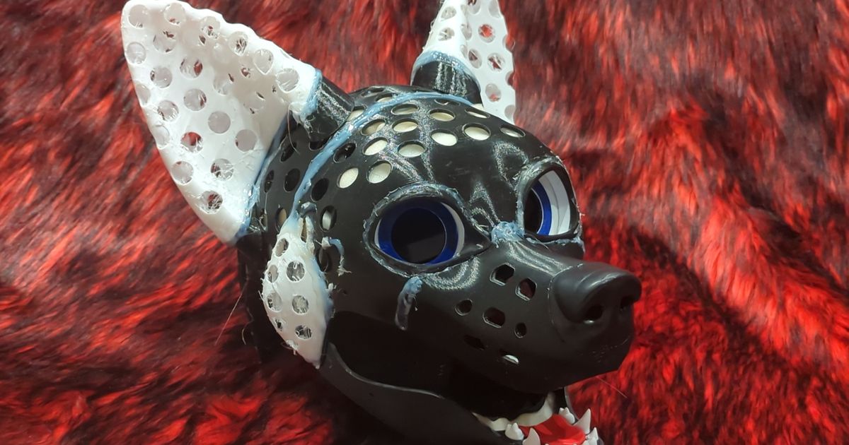 Fursuit head by FuzzyRaptor | Download free STL model | Printables.com
