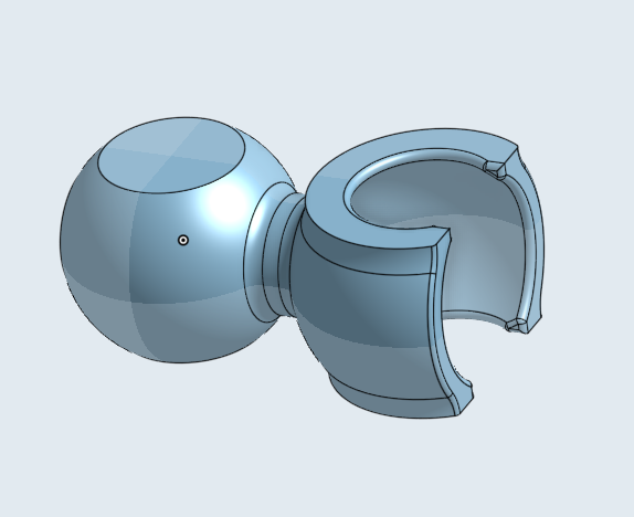 Ball and Socket Links - Two Sizes by kaje | Download free STL model ...