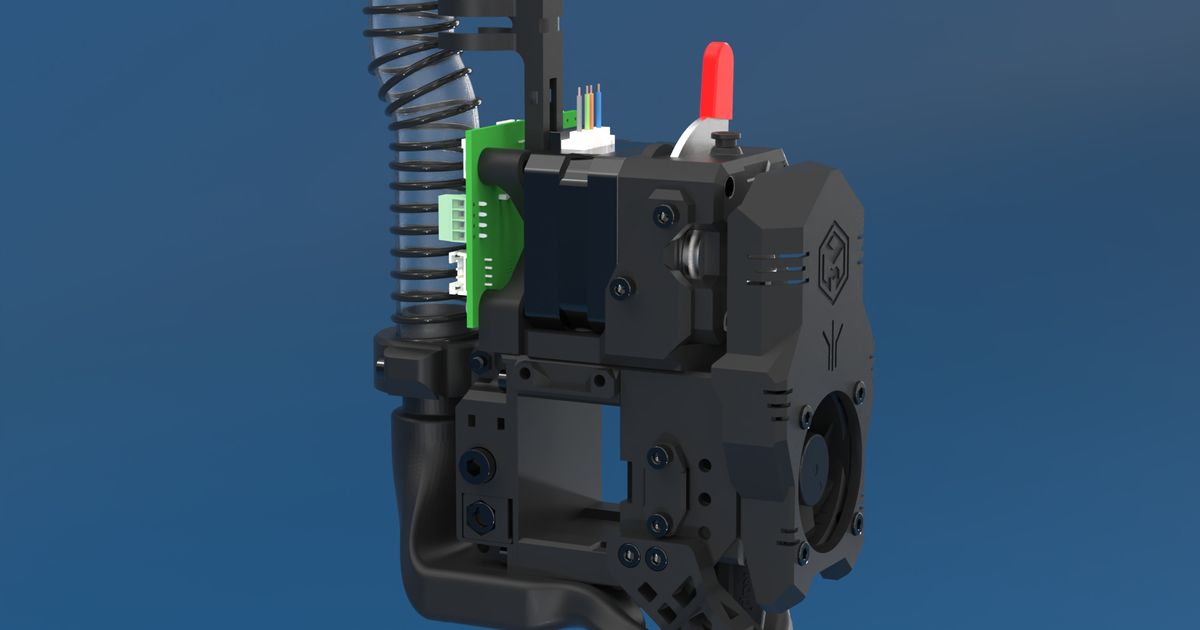 EVA 3 - Duet 1LC Mount by Modern Makes | Download free STL model ...