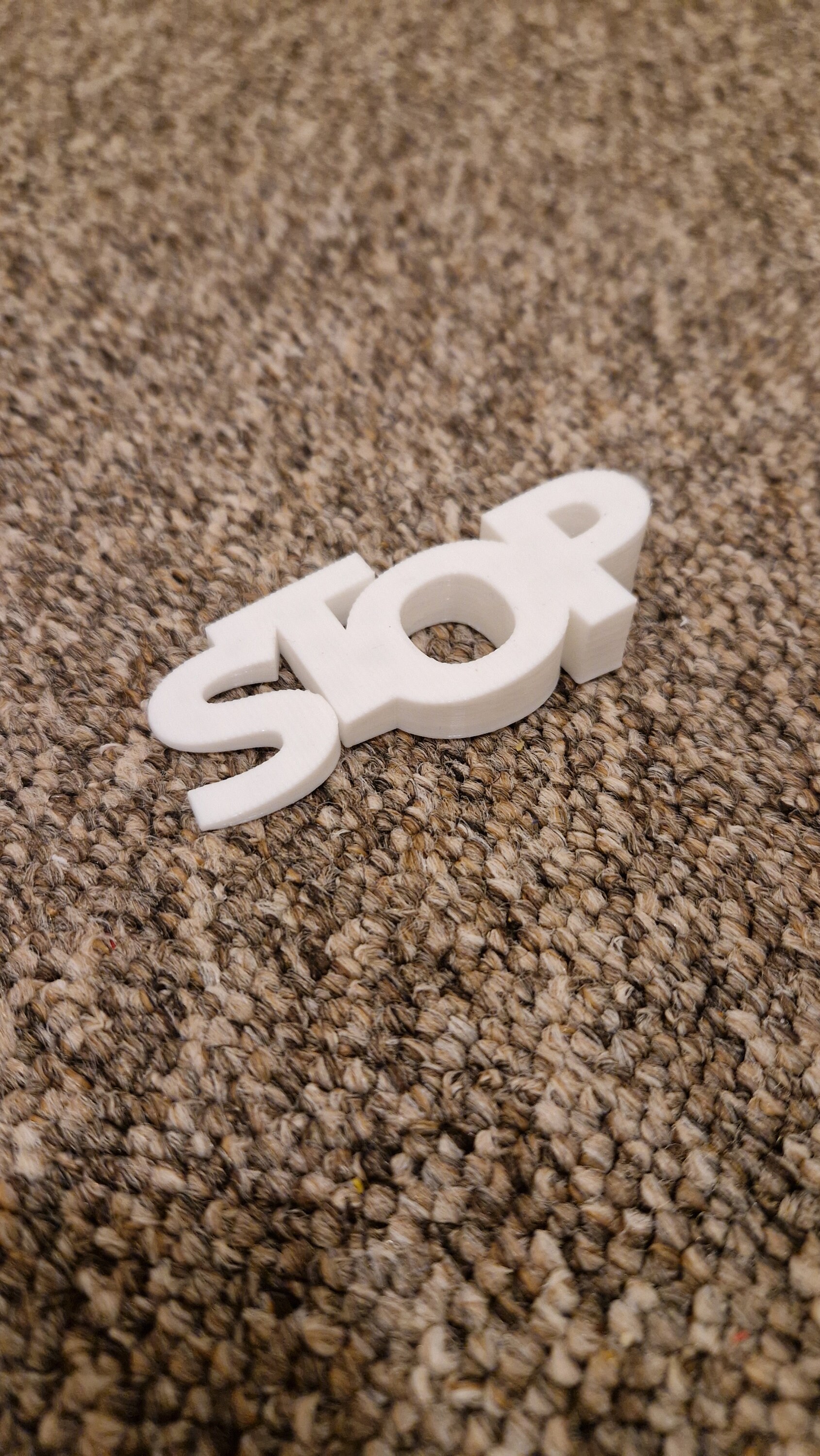 Stop Shaped Door Stopper by Gvetech by Vader | Download free STL model ...