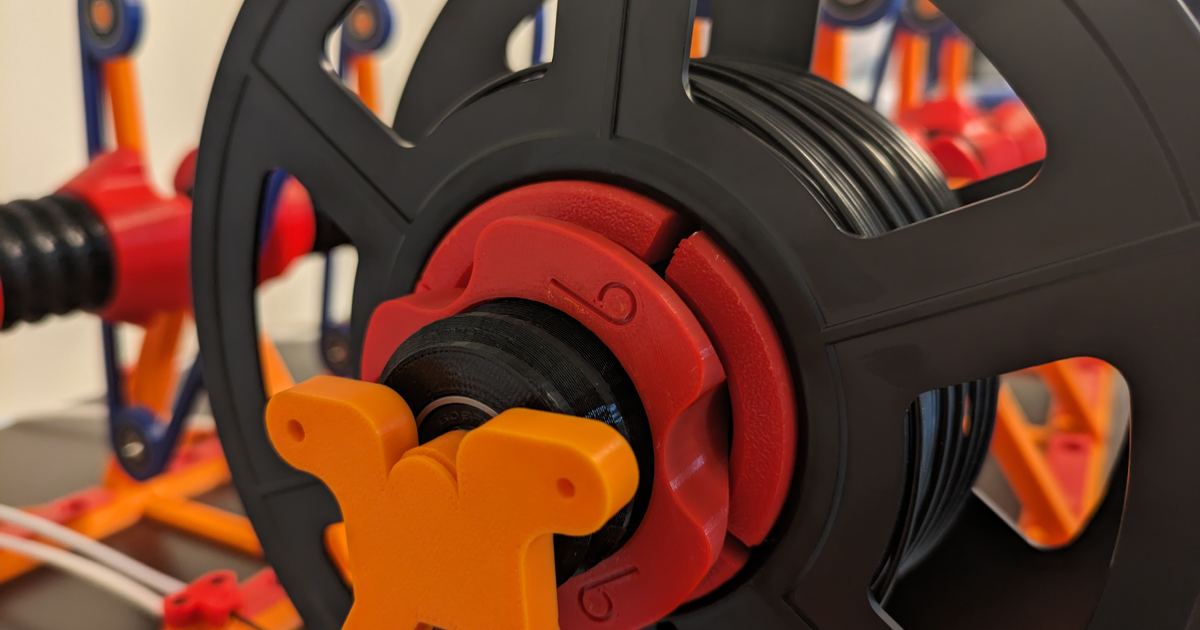 Large inner hole diameter spool adapter for Auto-rewind spool holder by ...