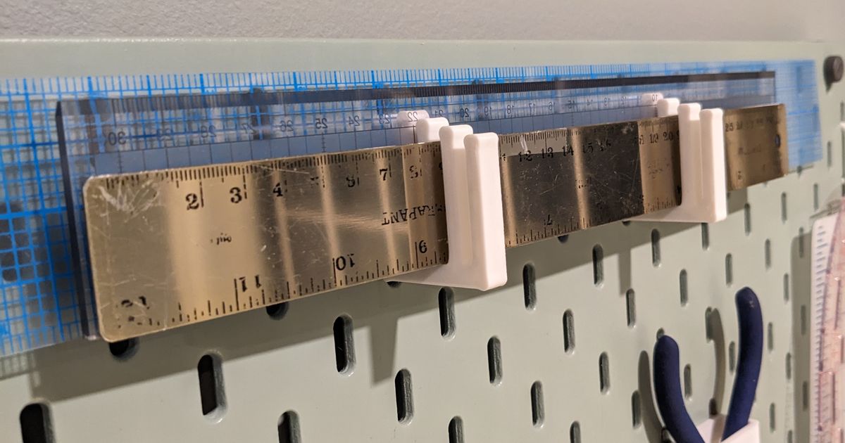 Skadis 4 Ruler Holder by elizabot | Download free STL model ...