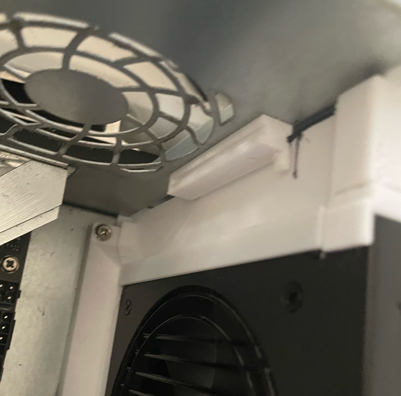 Supermicro SC846 ATX PSU Shroud by twang | Download free STL model ...